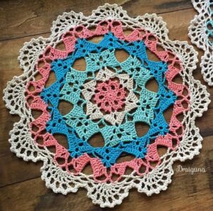 Ocean Breeze Doily - Crochet Easy Patterns
