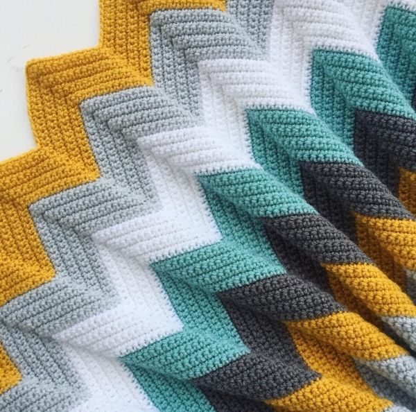 CROCHET CHEVRON STITCH - Crochet Easy Patterns